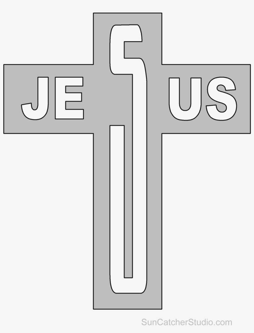 Cross Jesus Pattern 2,000×2,000 Pixels - Jesus Patterns PNG Image ...