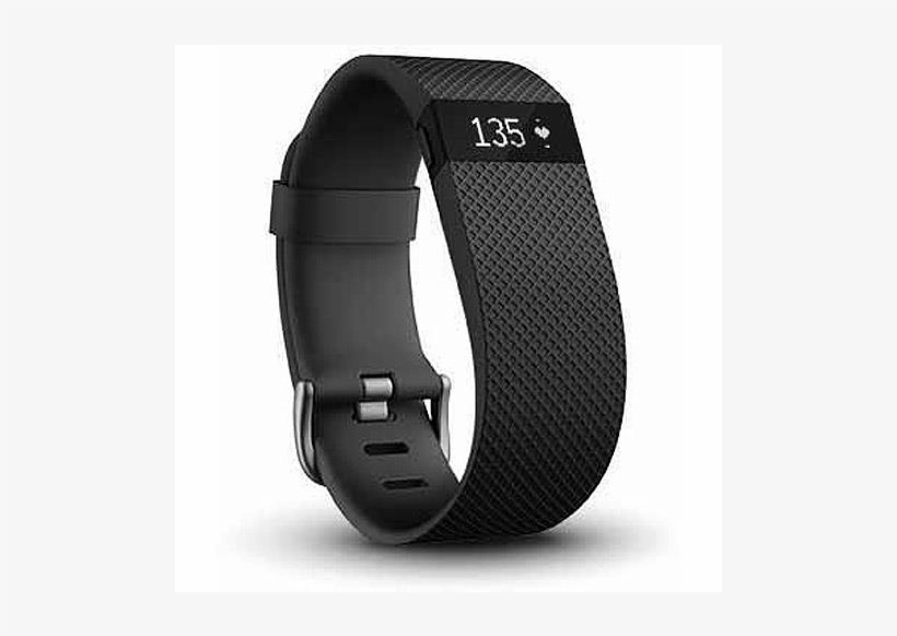 26 Pcs Fitbit Charge Hr Fb405bks Heart Rate And Activity - Watch PNG ...