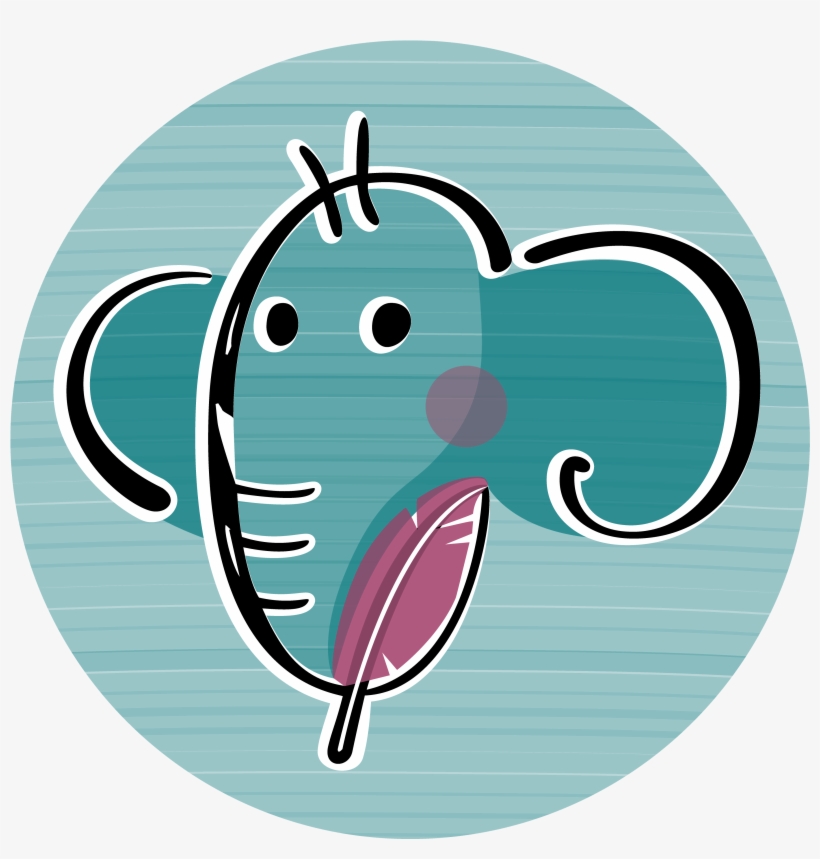 Elephant Feather Creative's Artist Shop Elephant Feather - Illustration ...