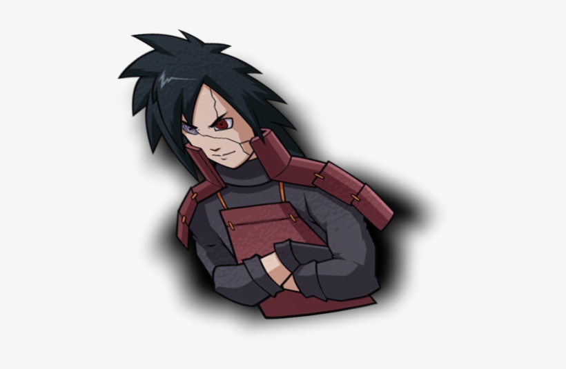 Download Madara Peeker Sticker - Cartoon | Transparent PNG Download ...