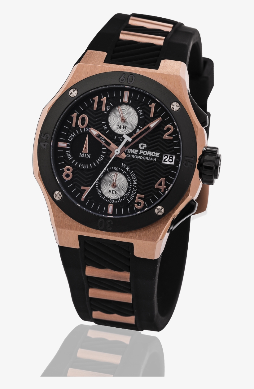Time Force Tf A5016lr 01 - Analog Watch PNG Image | Transparent PNG ...