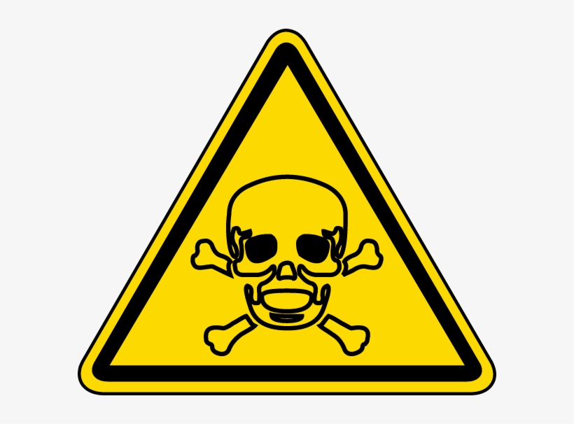 Download Toxic Material Warning Label - Rotating Blade Warning Sign ...