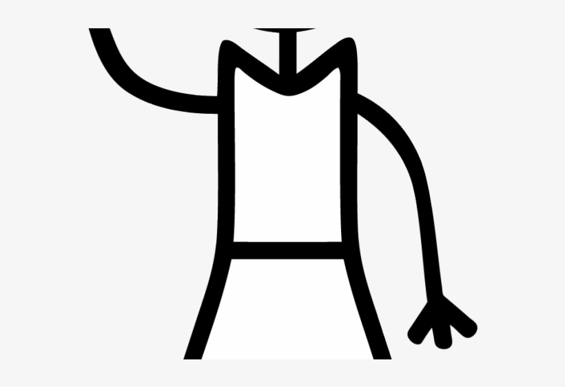 Download Library Clipart Stick Figure - Stick Figure Girl Clip Art ...