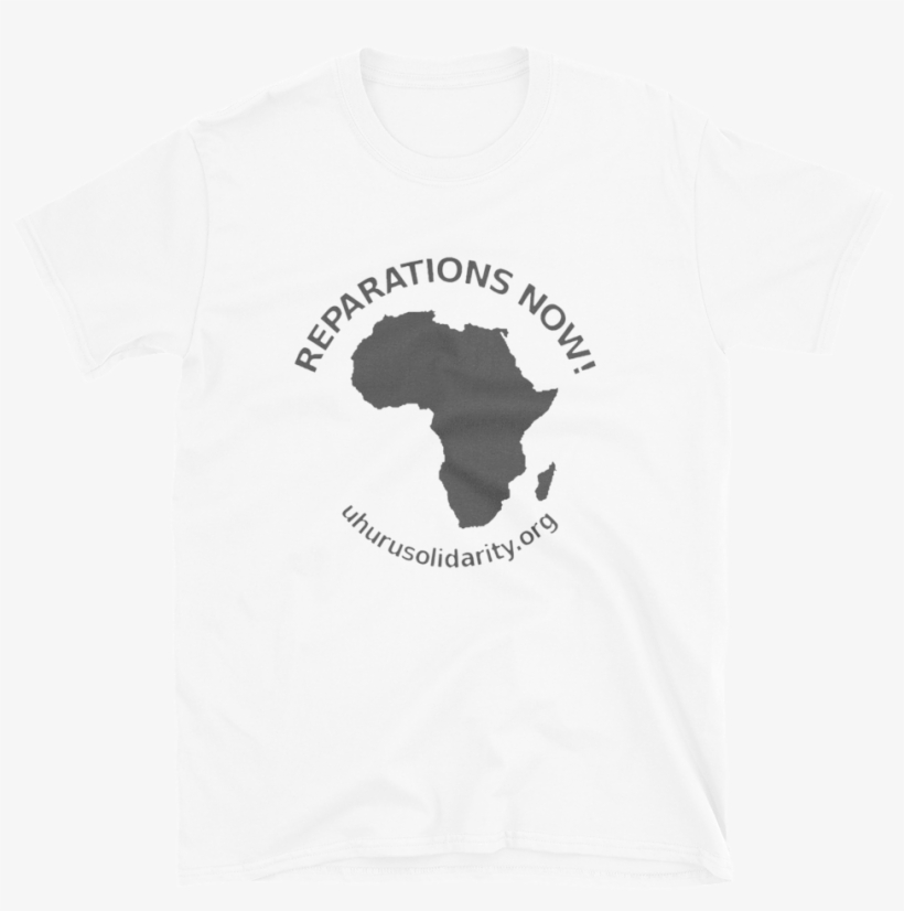 Reparations Now Africa New Mockup Front Flat White PNG Image ...