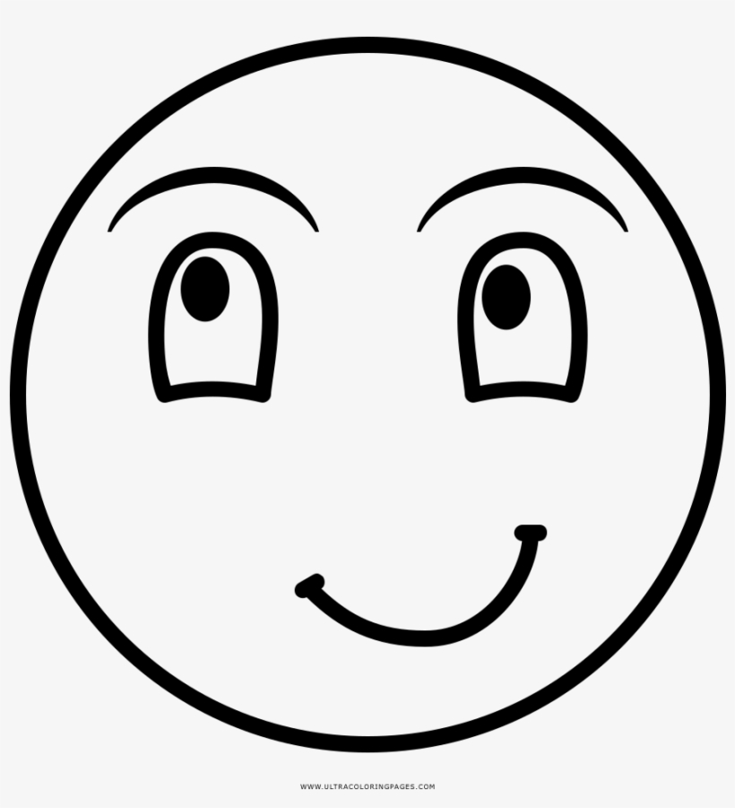 Coloring Pages Laughing Face