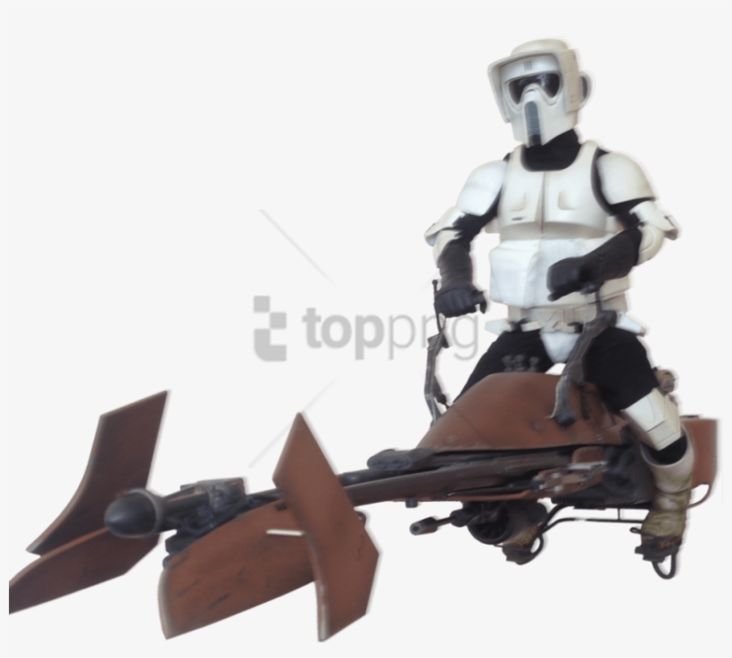Free Png Download Star Wars Scout Trooper Speeder Bikes - Star Wars ...