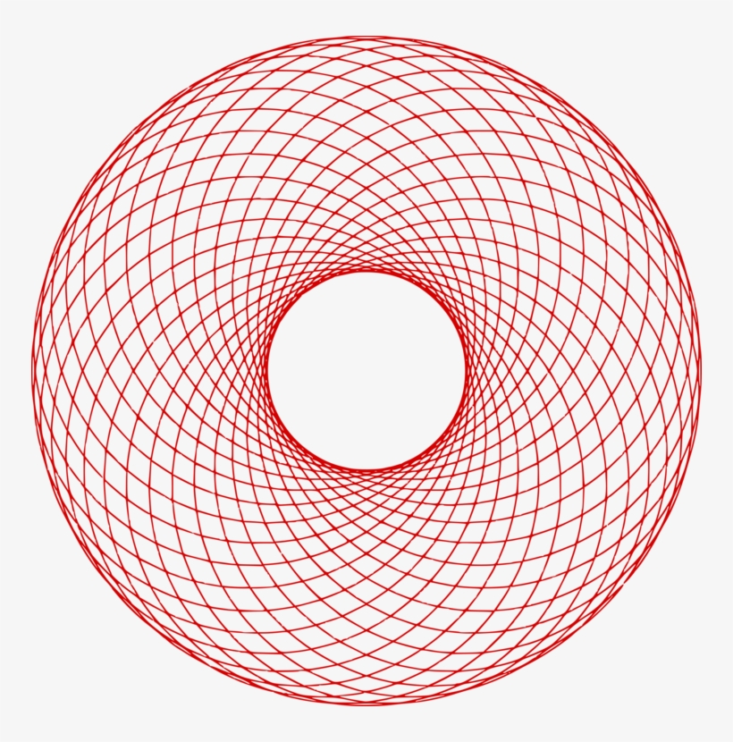 Sacred Geometry Spiral Circle