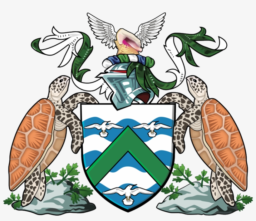 Andanian Coat Of Arms - Ascension Island Government Logo PNG Image ...