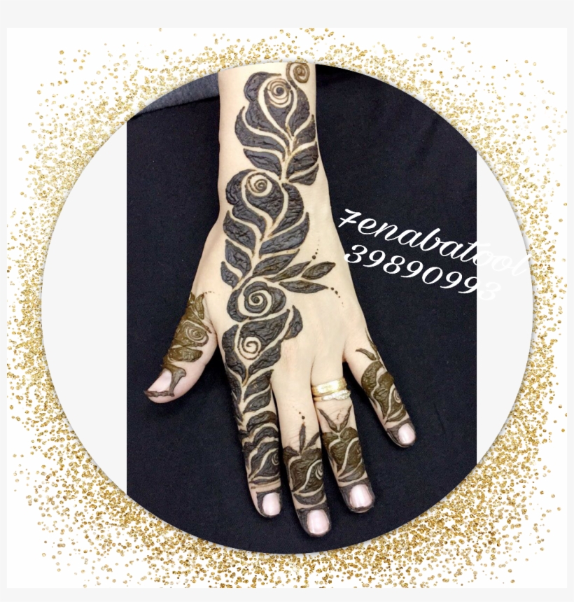 Henna Sticker - Circle PNG Image | Transparent PNG Free Download on SeekPNG