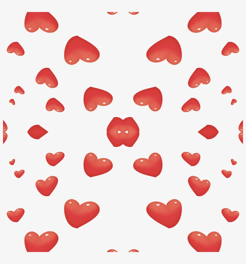 Download Floating Hearts, Heart Balloons Fabric - Heart | Transparent ...