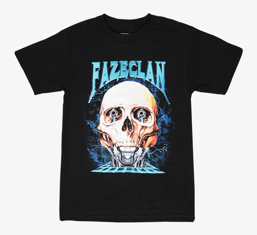 Faze Clan "skull" - Faze Clan Skull Shirt PNG Image | Transparent PNG ...