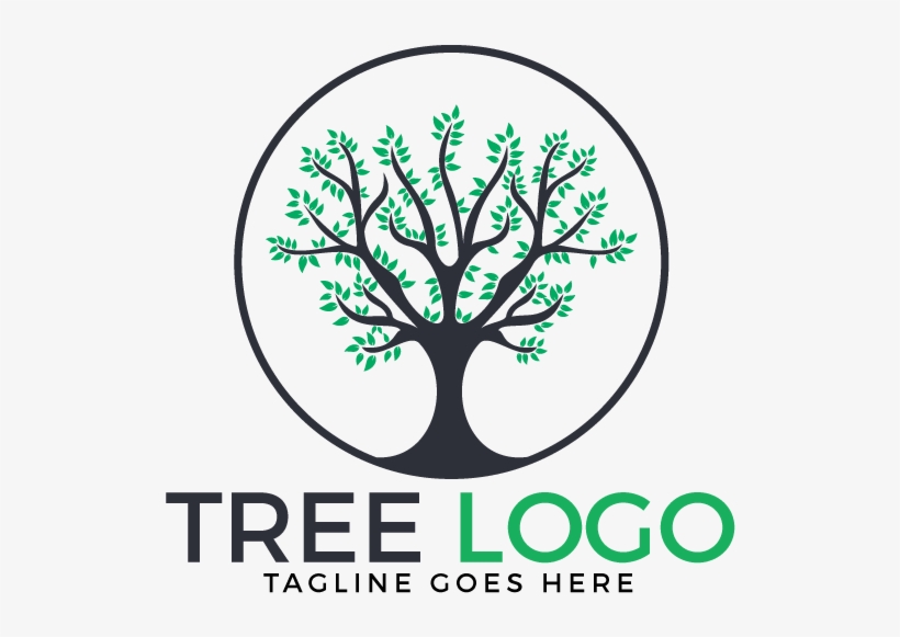 Tree Logo Design - Ehd60127iw PNG Image | Transparent PNG Free Download ...