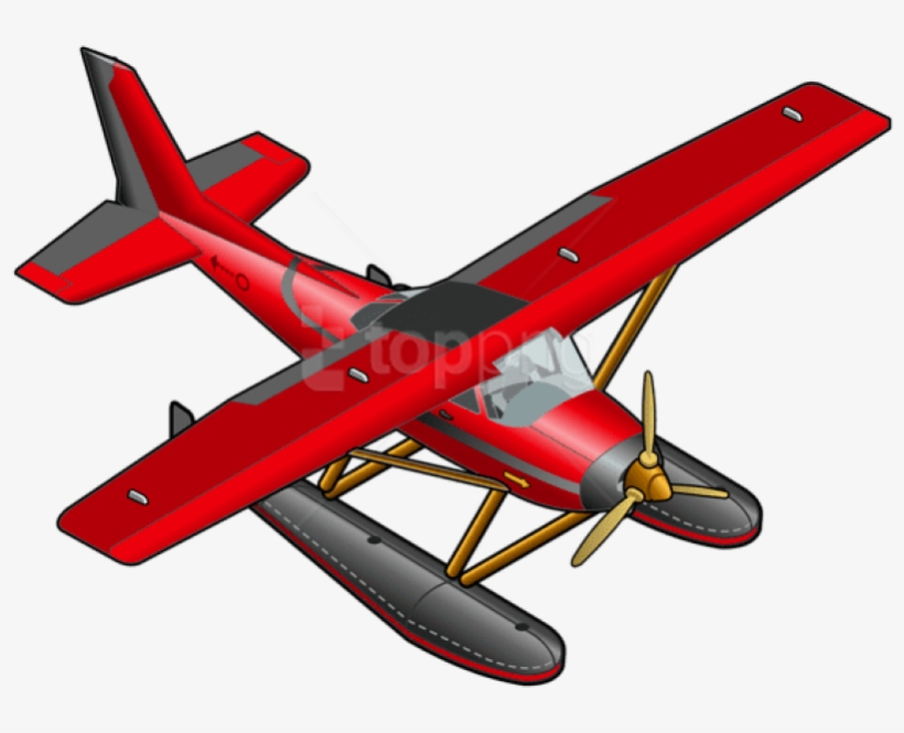 Free Png Download Red Plane Transparent Clipart Png - Red Plane Clipart ...