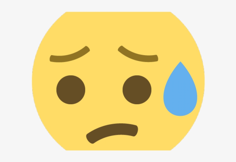 Emoji Face Clipart Disappointment - Smiley PNG Image | Transparent PNG ...