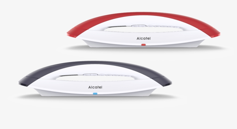 Alcatel Phones Smile Redgrey Front Angle Picture - Telefono Inalambrico ...