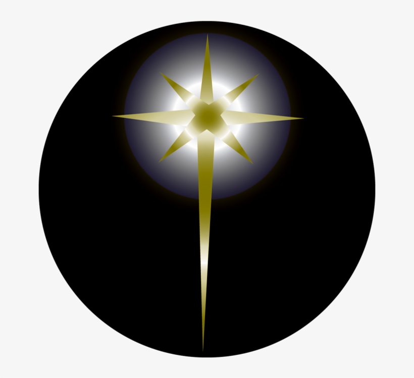 Christmas Star - Circle PNG Image | Transparent PNG Free Download on ...
