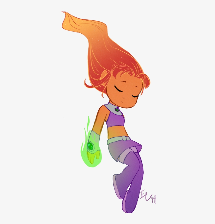 Starfire - Cartoon PNG Image | Transparent PNG Free Download on SeekPNG