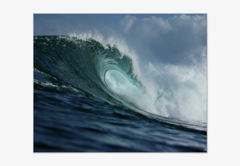 Download This Gorgeous Curling Wave Is So Vivid You Can Almost - Ocean ...