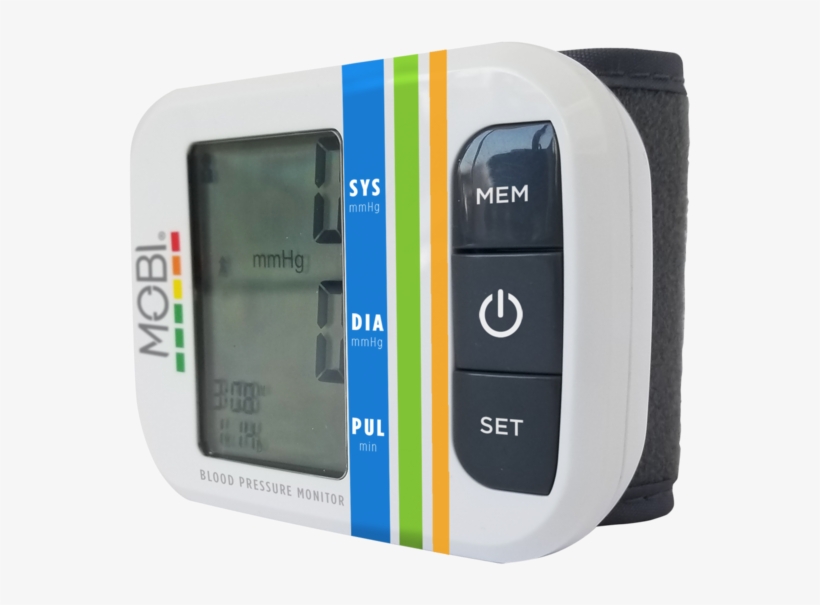 Mobi Health Wrist Blood Pressure Monitor - Digital Blood Pressure Meter ...