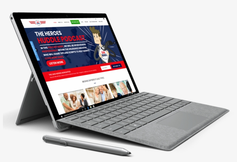 Laptop - Microsoft Surface Pro 4 Обзор PNG Image | Transparent PNG Free ...