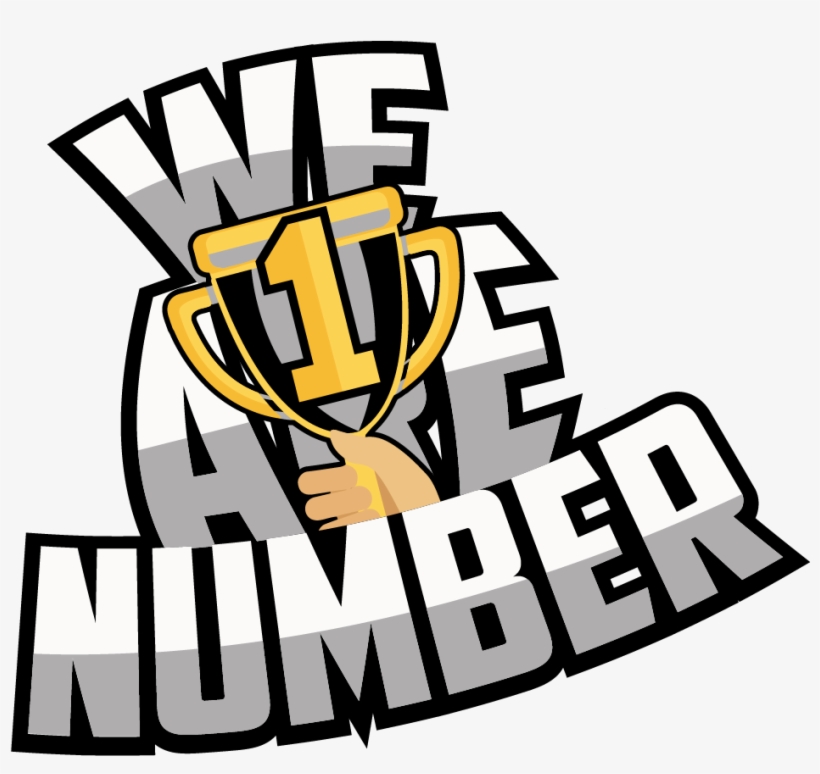We Are Number One - Graphic Design PNG Image | Transparent PNG Free ...