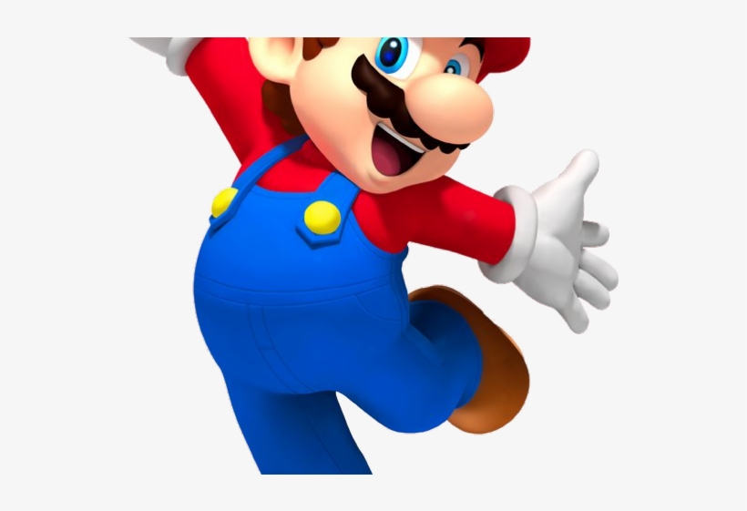 Mario Clipart Super Jump - Super Mario Standing PNG Image | Transparent ...