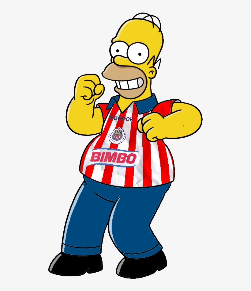 Homero Simpson Homer1 - Simpson Chivas PNG Image | Transparent PNG Free ...