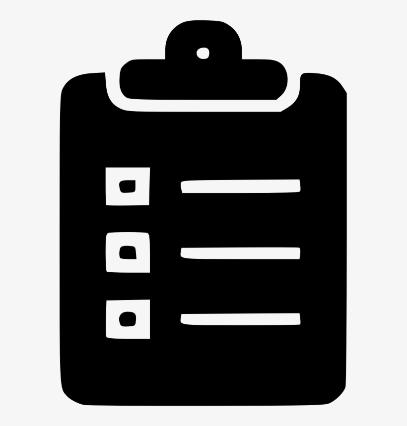 Download Checklist - Black-and-white | Transparent PNG Download | SeekPNG