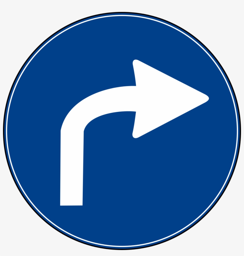 Turkey With Sign Svg - Road Signs Blue PNG Image | Transparent PNG Free ...