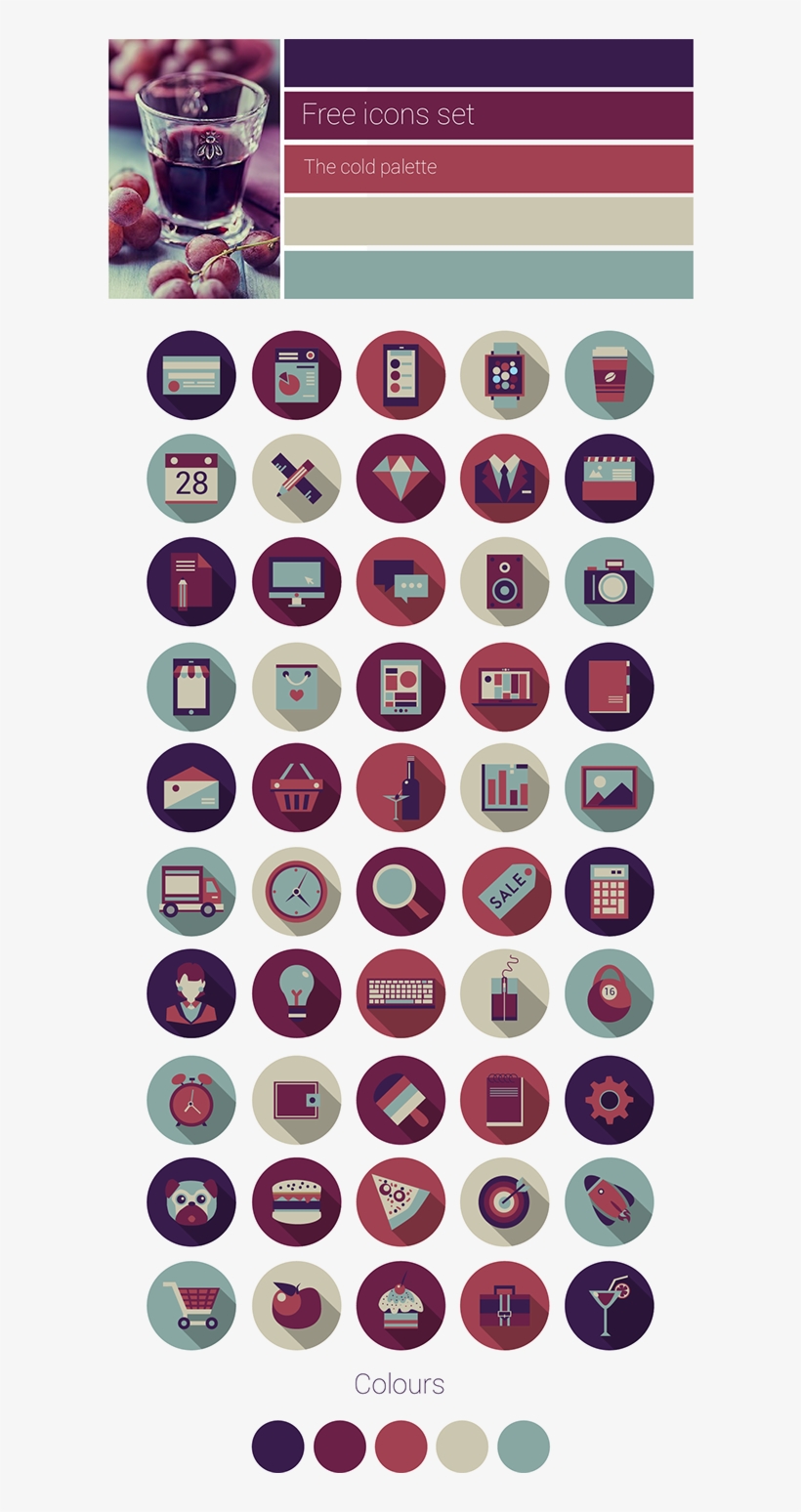 Flat Design Icons, Flat Icons, Icon Design, Ui Design, - Free Flat ...