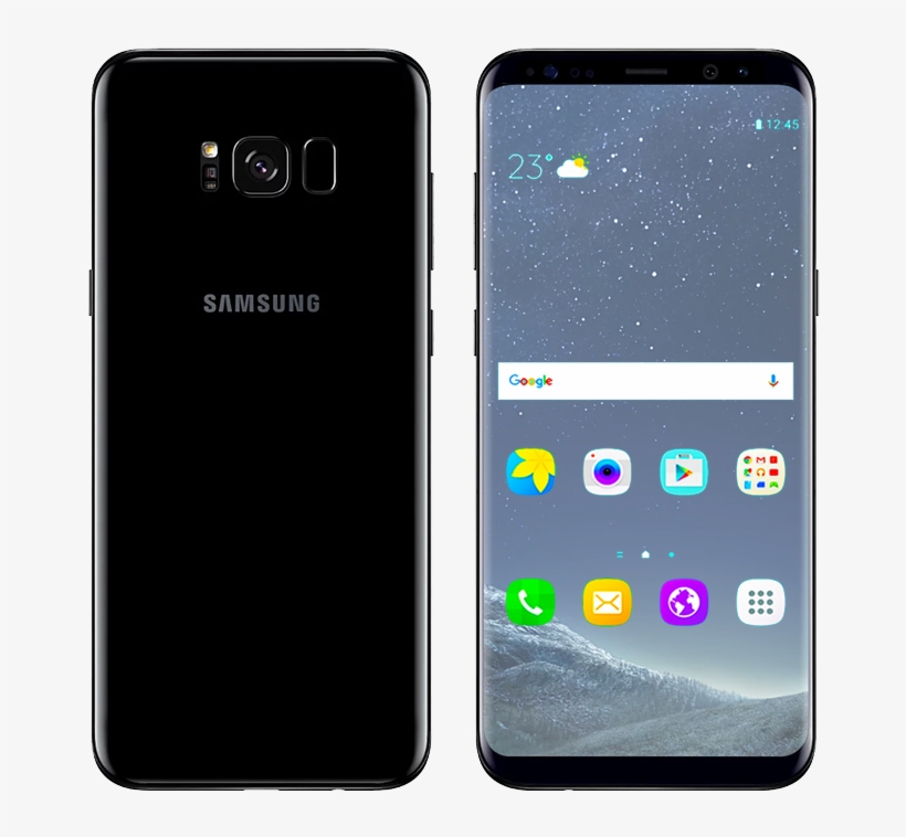 Custom Skin For Galaxy S8 - Samsung Galaxy S8+ Dual Sim G9550 Midnight ...