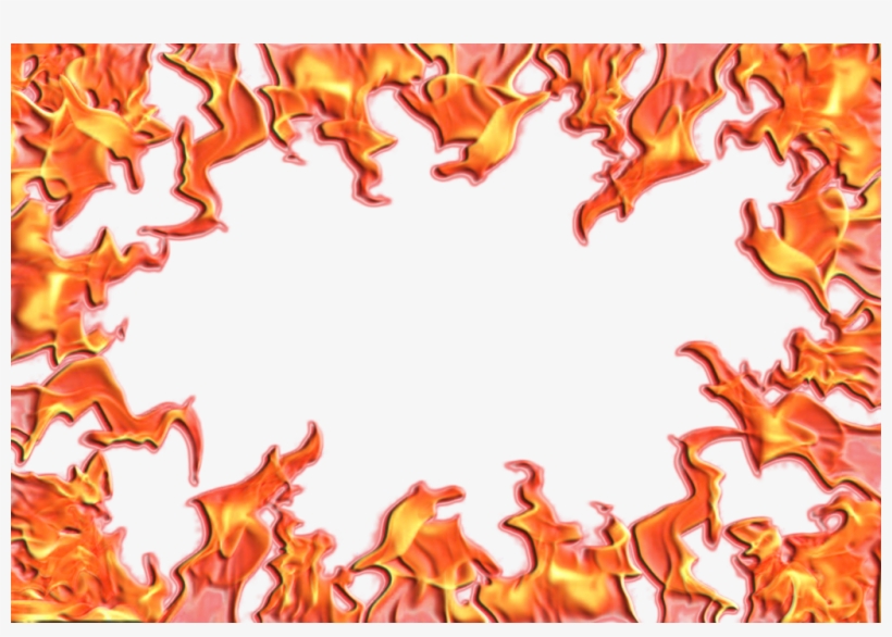 Download Fire Frame Png - Frame Of Fire Png | Transparent PNG Download ...