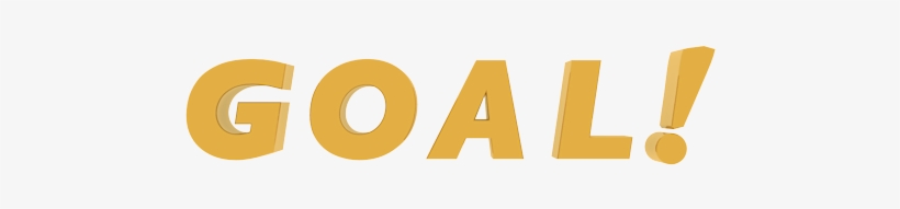 Download Goals Png Download - Transparent Background Goal Word Png ...