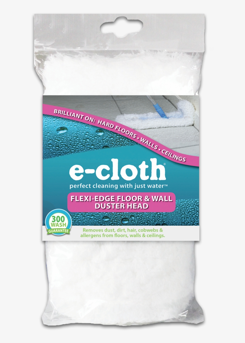 Flexi-edge Floor & Wall Duster Head - E-cloth Flexi-edge Floor & Wall ...