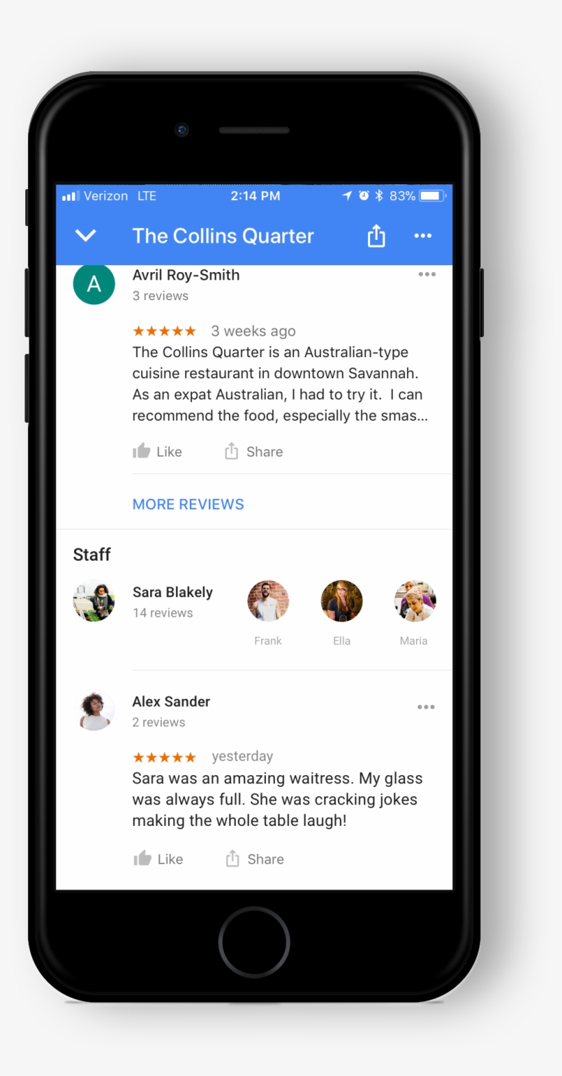 Google Review Page - Iphone PNG Image | Transparent PNG Free Download ...