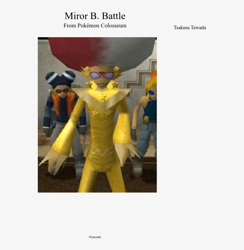 Pokémon Colosseum Sheet Music Download Free In Pdf - Pokemon Colosseum ...