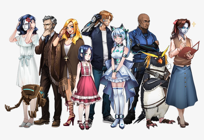 Characters Upd 800 3 - Illustration PNG Image | Transparent PNG Free ...