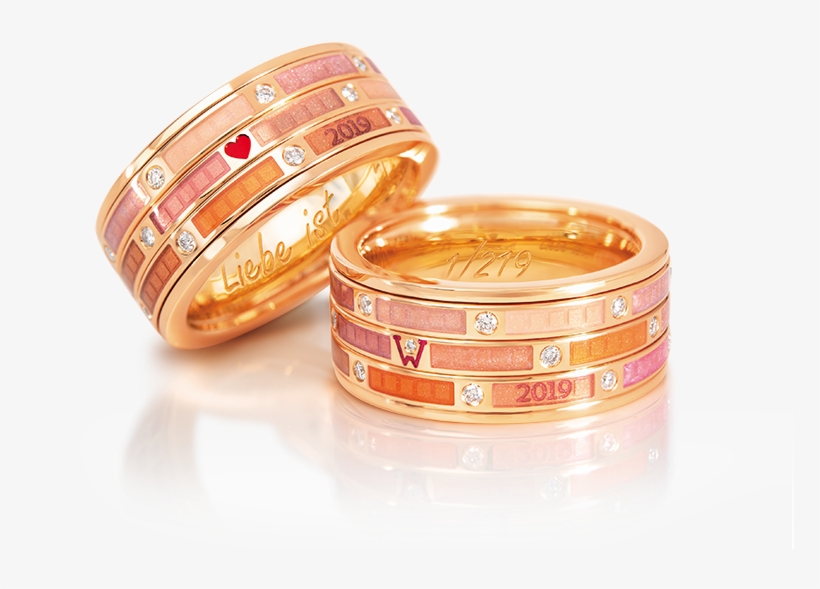 Symbolised By A Vibrant Red Heart, Embedded In 18-carat - Wellendorff ...