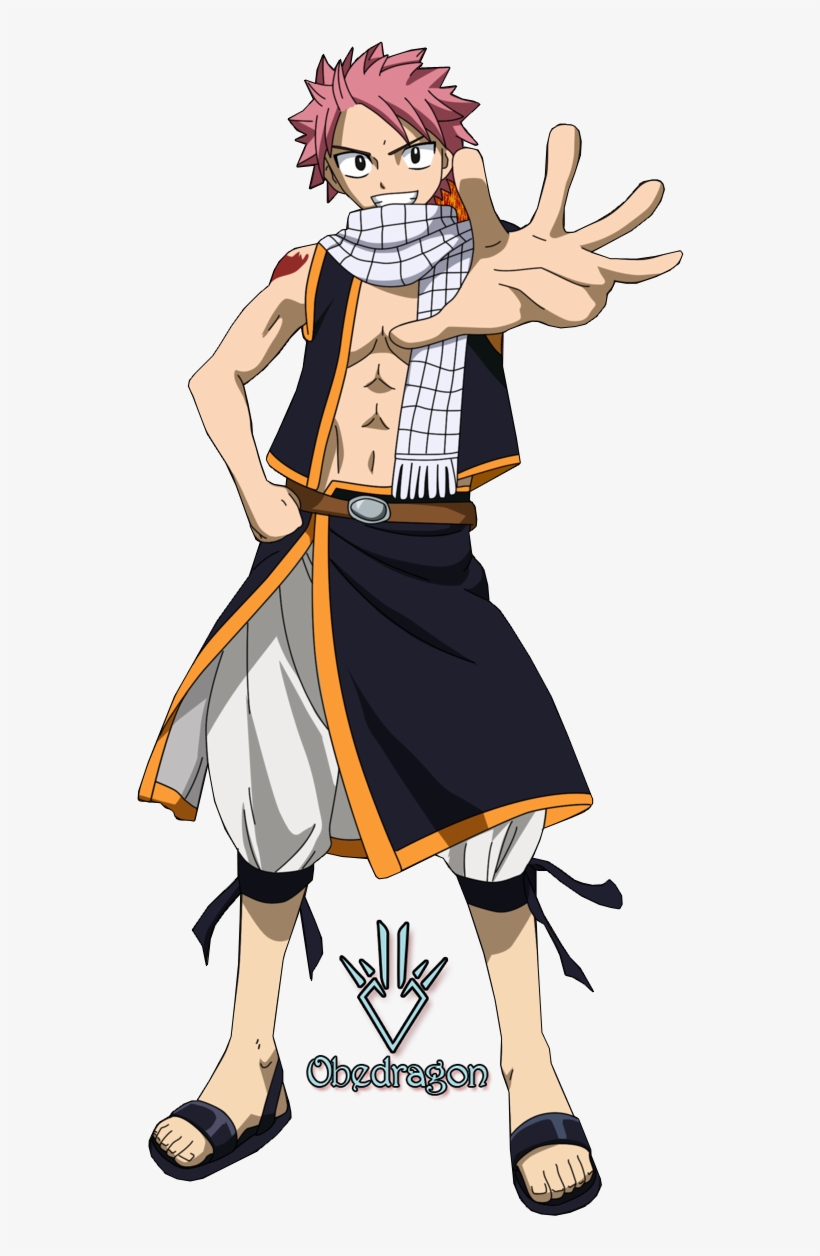 Tenue Normale Tenue Normale - Fairy Tail Natsu Render PNG Image ...