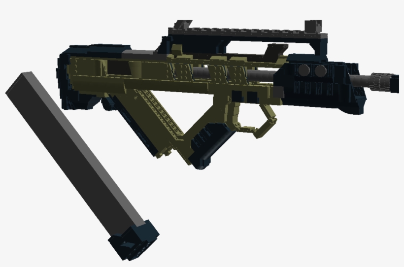Pdw Master Edition Bluejay Themeister Custom Lego - Assault Rifle PNG ...