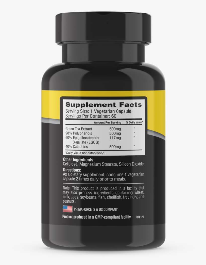 Primaforce Green Tea Extract - Caffeine PNG Image | Transparent PNG ...