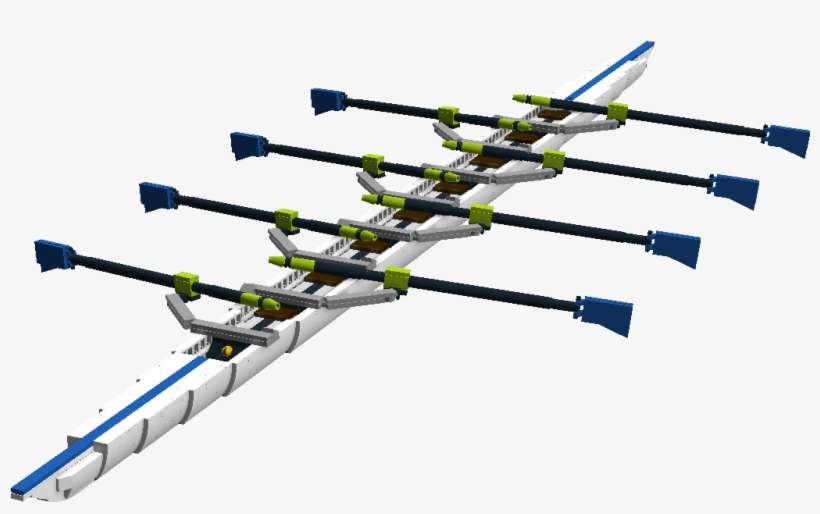 Rowing Shell - Lego Rowing Boat PNG Image | Transparent PNG Free ...