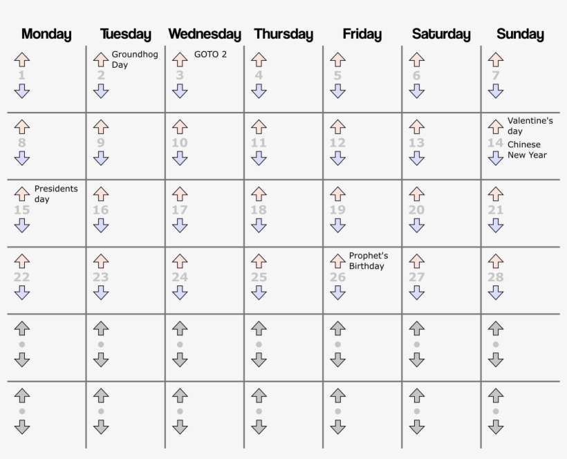 02 February Grid - Number PNG Image | Transparent PNG Free Download on ...
