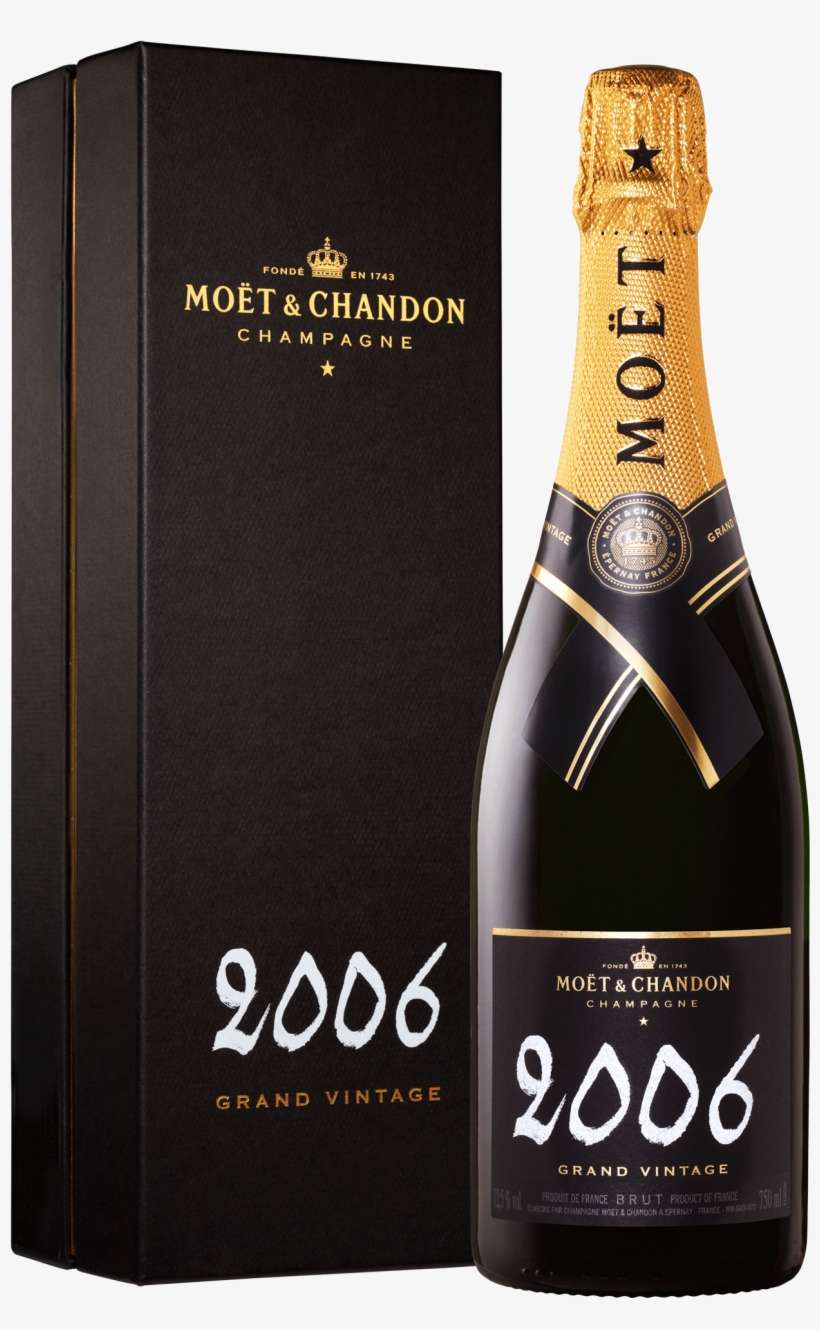 Moet Grand Vintage 2006 Champagne - Moët & Chandon PNG Image ...
