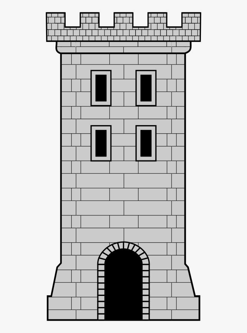 Download File - Castle Tower - Svg - Castle Tower Vector Png ...