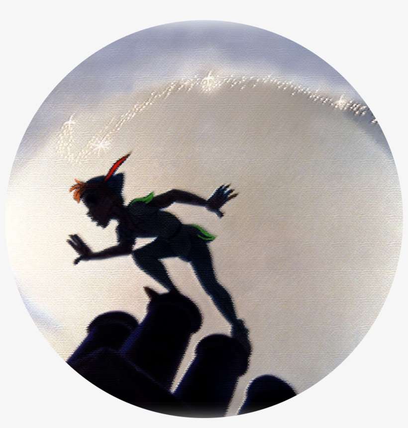 Peter Pan On The Rooftop PNG Image | Transparent PNG Free Download on ...