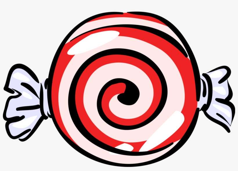 Vector Illustration Of Halloween Candy Confection Treat PNG Image ...