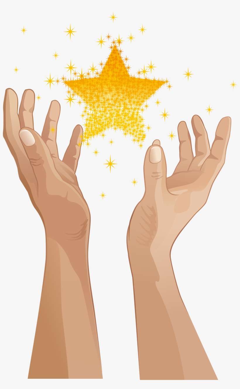 Reaching Hand Png - Star In Hand Vector PNG Image | Transparent PNG ...