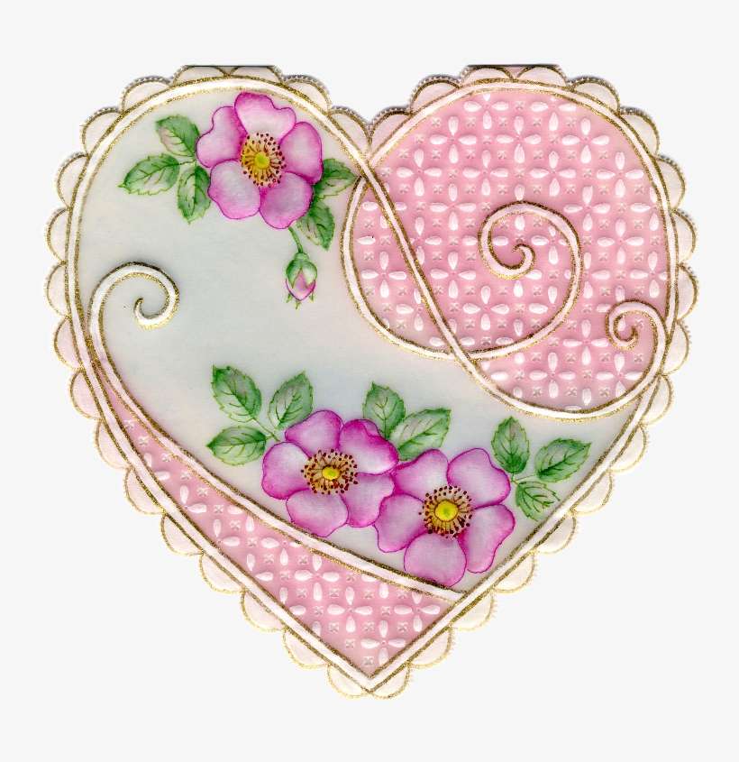 Heart-card Parchment Cards, Paper Cards, - Heart PNG Image ...