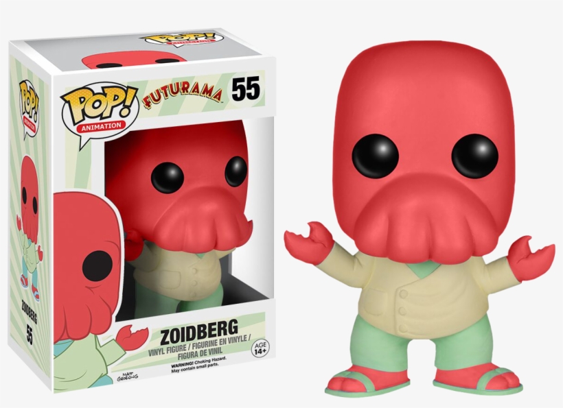 Zoidberg Pop Vinyl Figure - Funko Pop Zoidberg PNG Image | Transparent ...